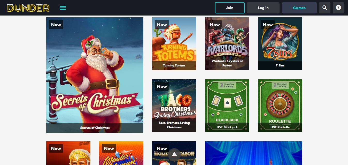 Dunder Casino Review Modern And Rewarding Casino Mobile Slots 4U Dunder Casino Review Modern And Rewarding Casino Mobile Slots 4U